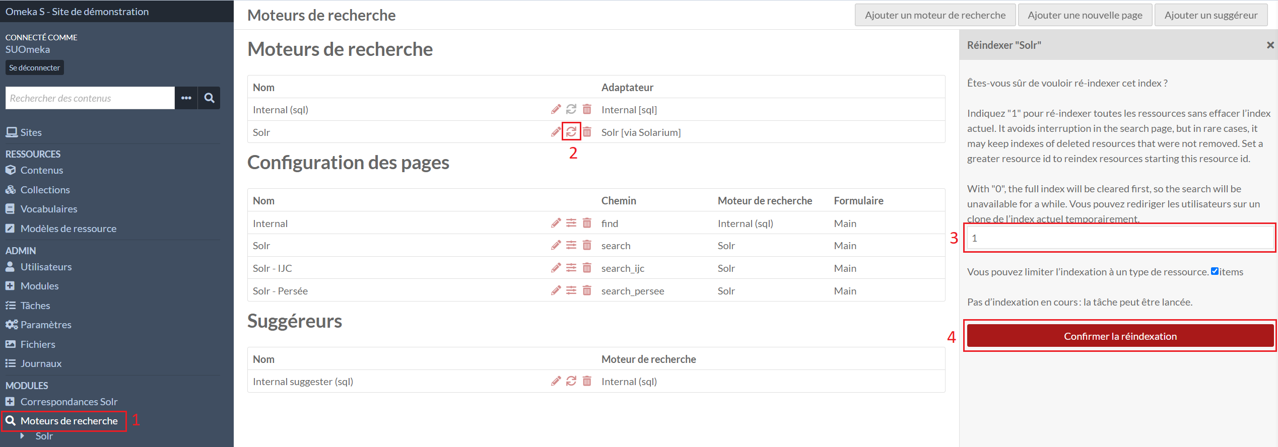 Advanced Search - Guide Omeka S